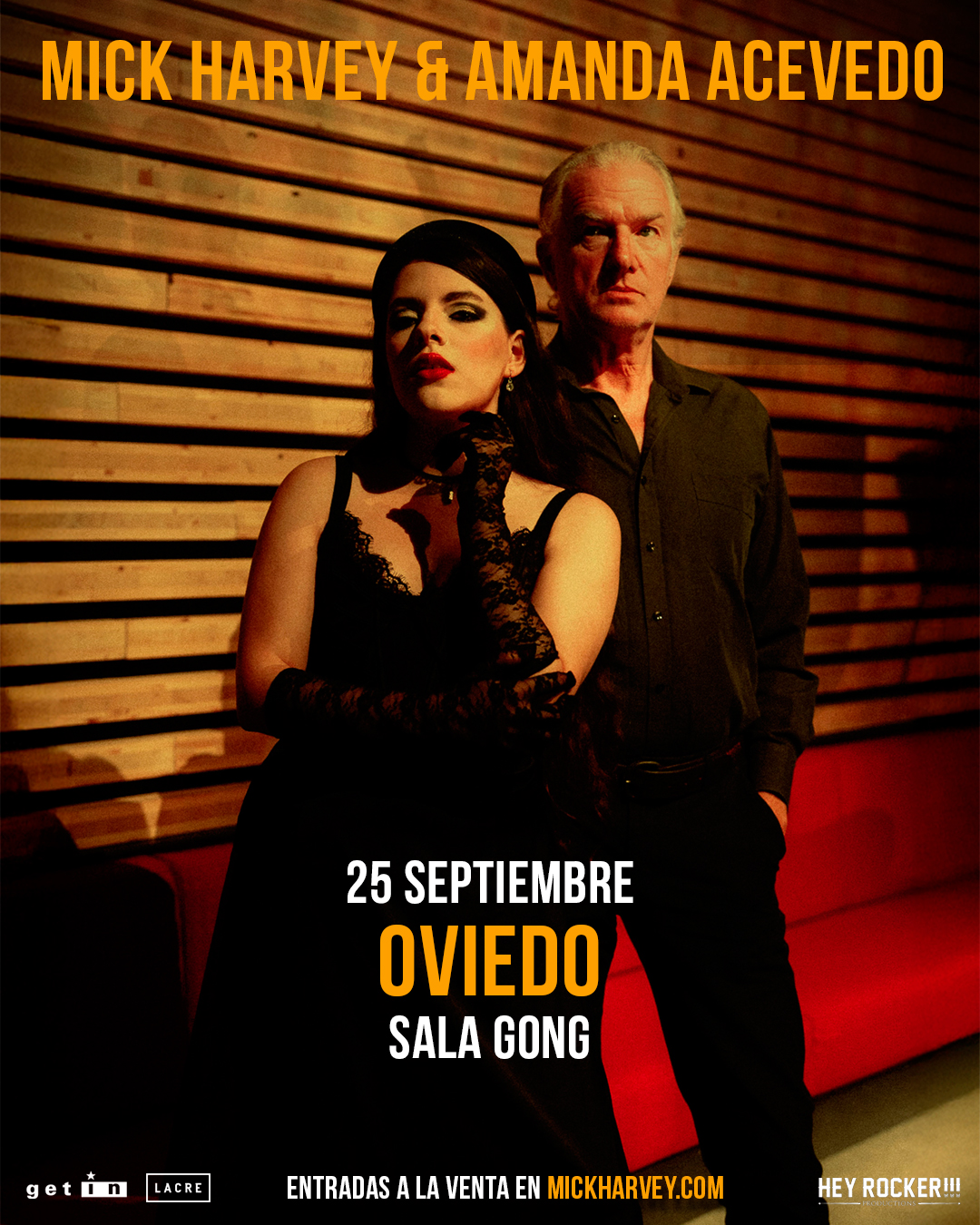 Mick-Harvey-Amanda-Acevedo-25-Septiembre | Agenda de Conciertos